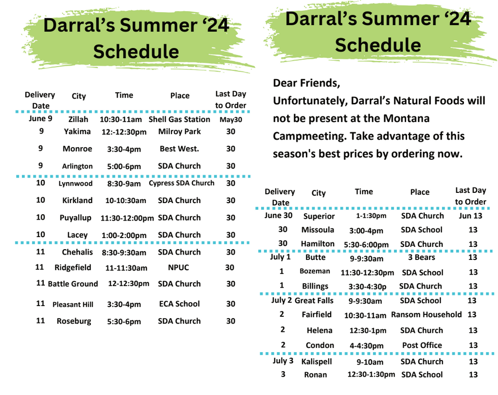 Darral's Natural Foods - Vegetarian Food & Supplements Delivered ...